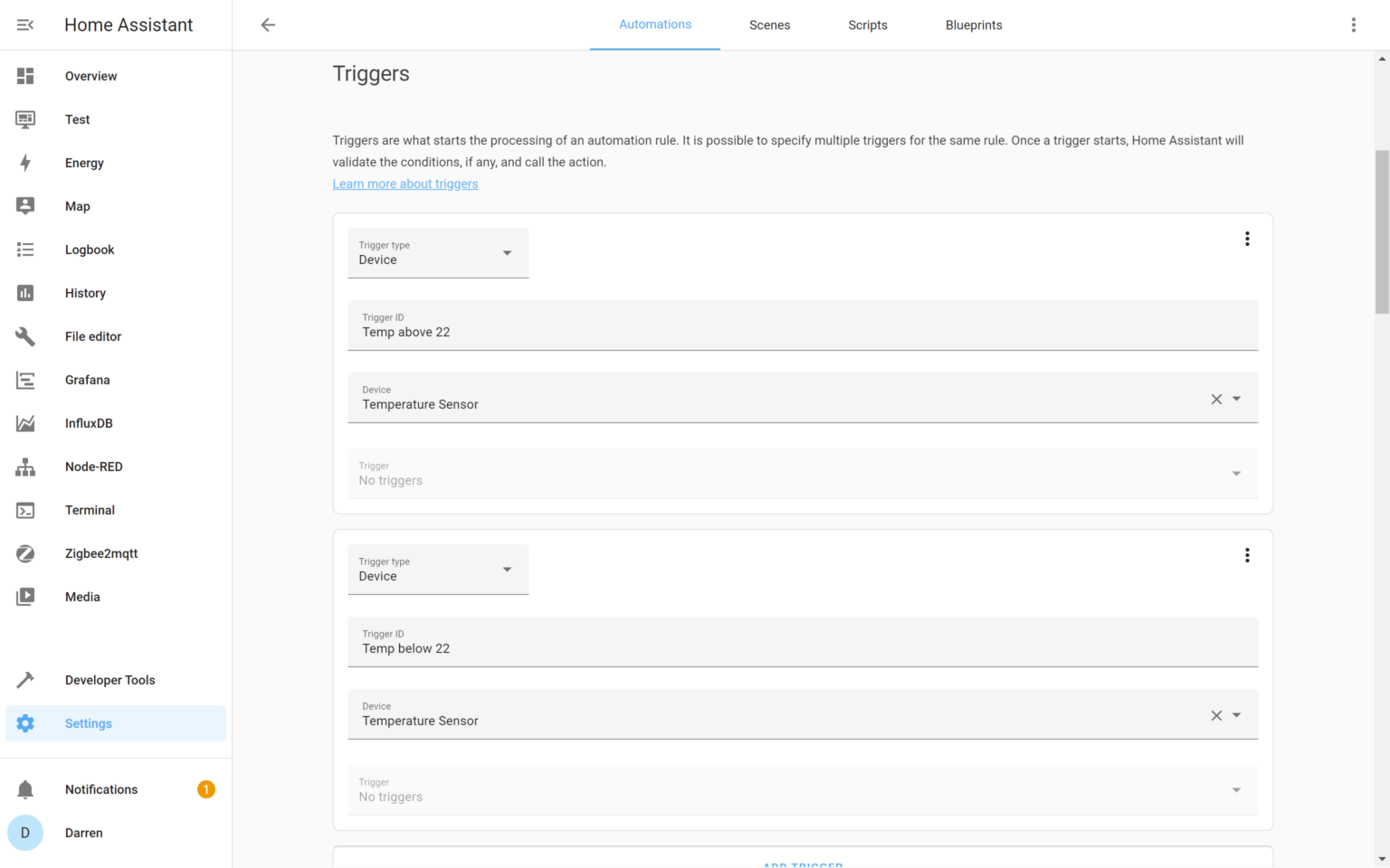 Home Assistant automations using Triggers - Smart Home Addict